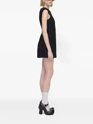 Marc Jacobs Tweed Mini Dress - Black