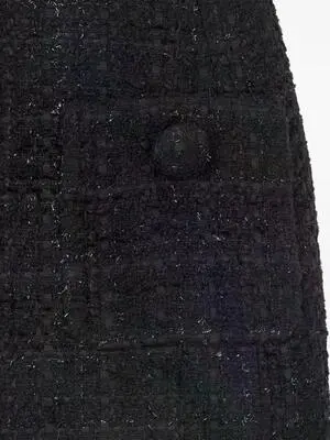 Marc Jacobs Tweed Mini Dress - Black