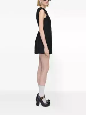 Marc Jacobs Tweed Mini Dress - Black