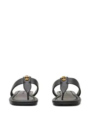 Marc Jacobs Dual T Sandals - Black