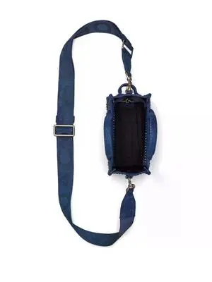 Marc Jacobs Crystal Denim Tote Bag - Blue