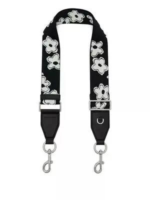 Marc Jacobs Daisy Webbing Strap - Black