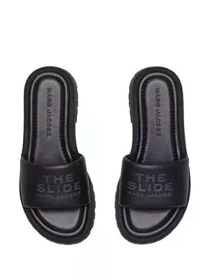 Marc Jacobs Lug Sole Slides - Black