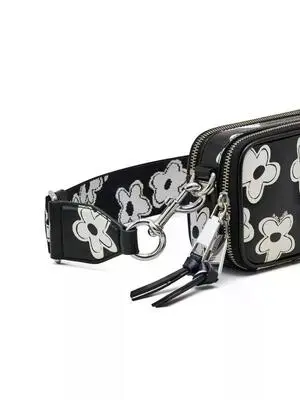 Marc Jacobs Daisy Snapshot Crossbody Bag - Black