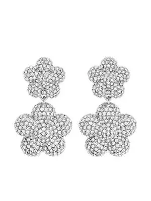Marc Jacobs Daisy Balloon Earrings - Silver