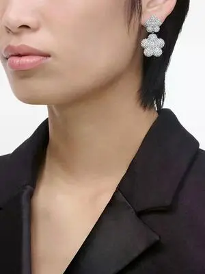 Marc Jacobs Daisy Balloon Earrings - Silver