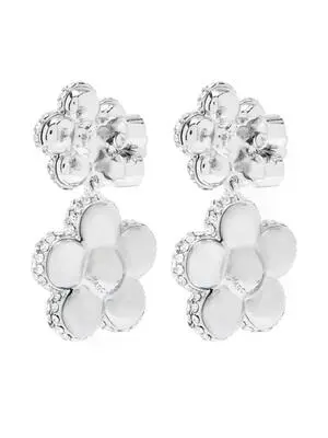 Marc Jacobs Daisy Balloon Earrings - Silver