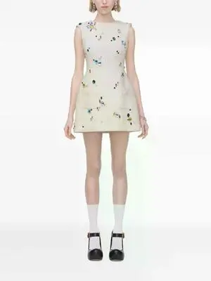 Marc Jacobs Crystal-embellished Mini Dress