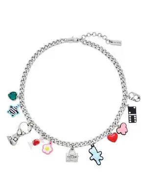 Marc Jacobs Charm Necklace - Silver