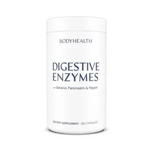 BODYHEALTH Digestive Enzymes 180 Capsules - One-color