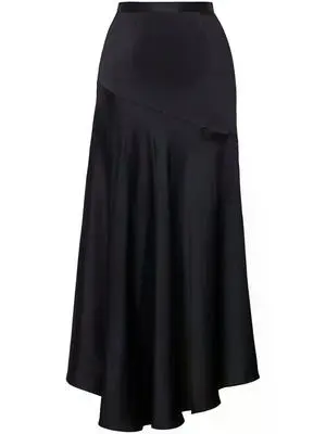 Adam Lippes Tess Midi Skirt - Black