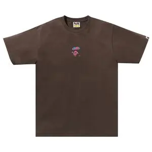 A BATHING APE Liquid Camo Small Ape Face T-shirt