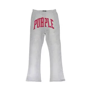 PURPLE BRAND Collegiate Flared Pants