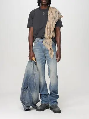 Alexander McQueen Denim Jacket With Classic Collar