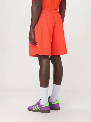 MSGM Drawstring Waist Shorts - Red