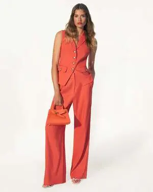 Veronica Beard Benny Linen Vest