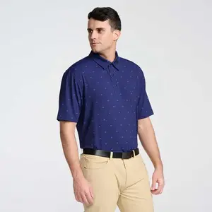 PXG Comfort Fit Tour Succulent Polo - Navy