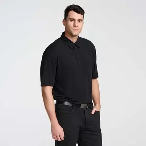 PXG Comfort Fit Tour Modal Polo - Black