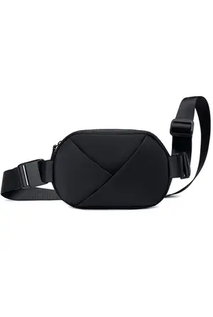 LUX AND NYX Origami Sling And Belt Bag - Black