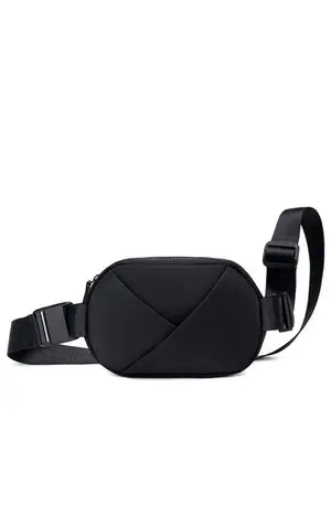 LUX AND NYX Origami Sling And Belt Bag - Black