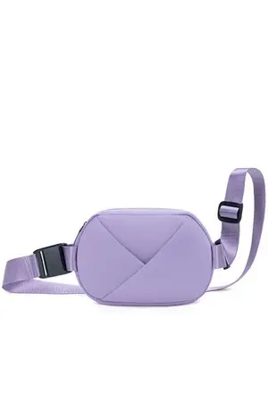 LUX AND NYX Origami Sling And Belt Bag - Lavender