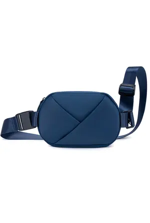 LUX AND NYX Origami Sling And Belt Bag Navy