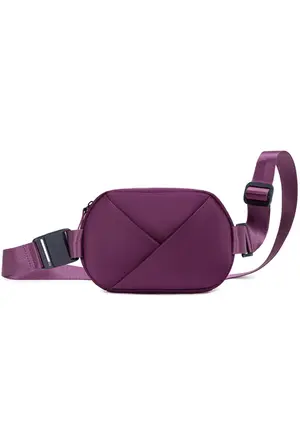 LUX AND NYX Origami Sling And Belt Bag Wine