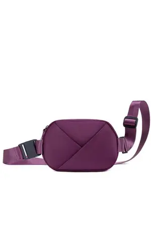 LUX AND NYX Origami Sling And Belt Bag - Wine