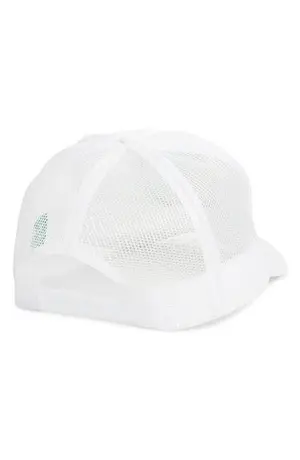 FRIDAY FEELIN’ Patch Trucker Hat - White