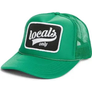 FRIDAY FEELIN’ Locals Only Trucker Hat - Green