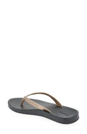 Olukai Lalahi Flip Flop - Copper / Lava Rock