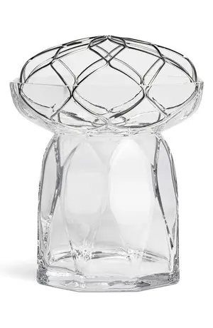ORREFORS Bloom High Vase - Clear