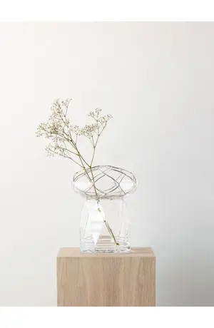 ORREFORS Bloom High Vase - Clear