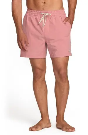 BILLABONG Every Other Day Layback Swim Trunks Dusty Rosednu