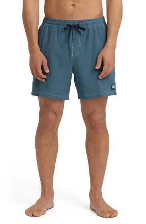 BILLABONG Every Other Day Layback Swim Trunks - Rustic Blue