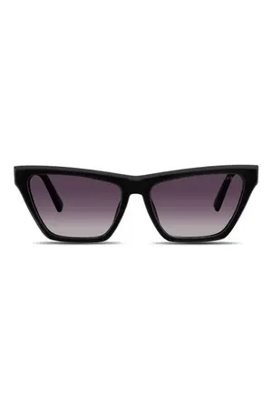 VELVET EYEWEAR Helen Sunglasses - Black