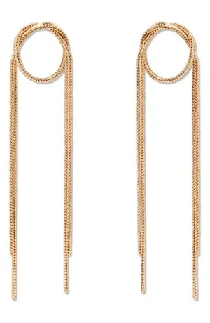 BROOK & YORK Shea Chain Drop Earrings