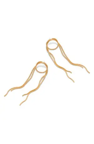 BROOK & YORK Shea Chain Drop Earrings