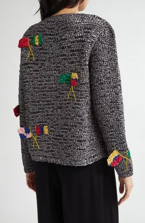 BODE Promenade Crochet Cardigan