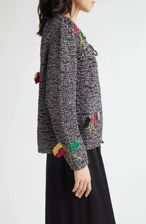 BODE Promenade Crochet Cardigan