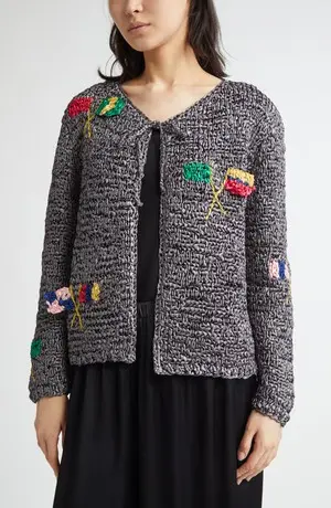 BODE Promenade Crochet Cardigan