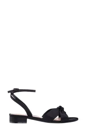 Nina Sulma Ankle Strap Sandal - Black