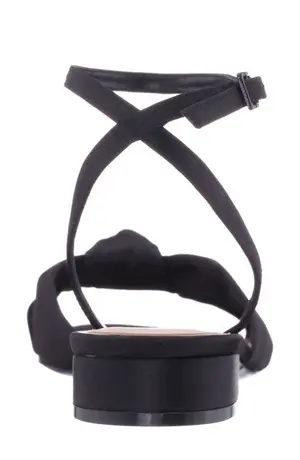 Nina Sulma Ankle Strap Sandal - Black