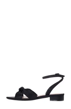 Nina Sulma Ankle Strap Sandal - Black