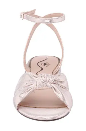 Nina Sulma Ankle Strap Sandal - Platino