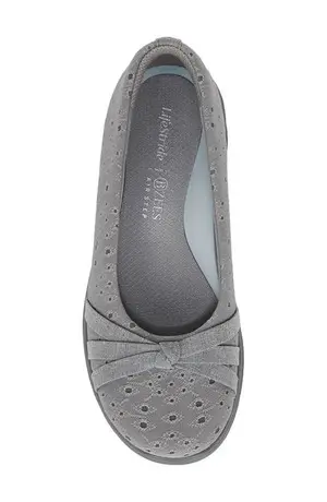 LIFESTRIDE Bzees Gem 2 Ballet Flat - Grey Floral