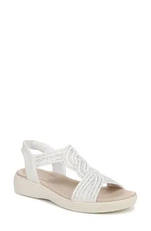 LIFESTRIDE Bzees Lilly Bright Sandal - White