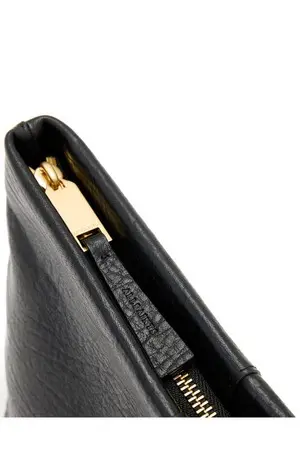 ALLSAINTS Hex Grained Leather Pouch