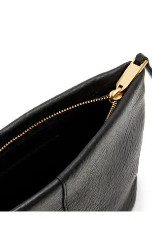 ALLSAINTS Hex Grained Leather Pouch