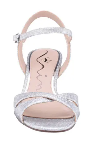 Nina Flora Ankle Strap Wedge Sandals